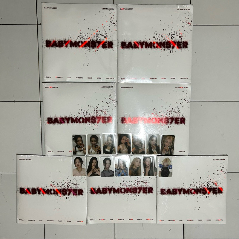 Jual ALBUM SEALED PHOTOBOOK VER BABYMONSTER BAEMON BABYMON RUKA ASA ...