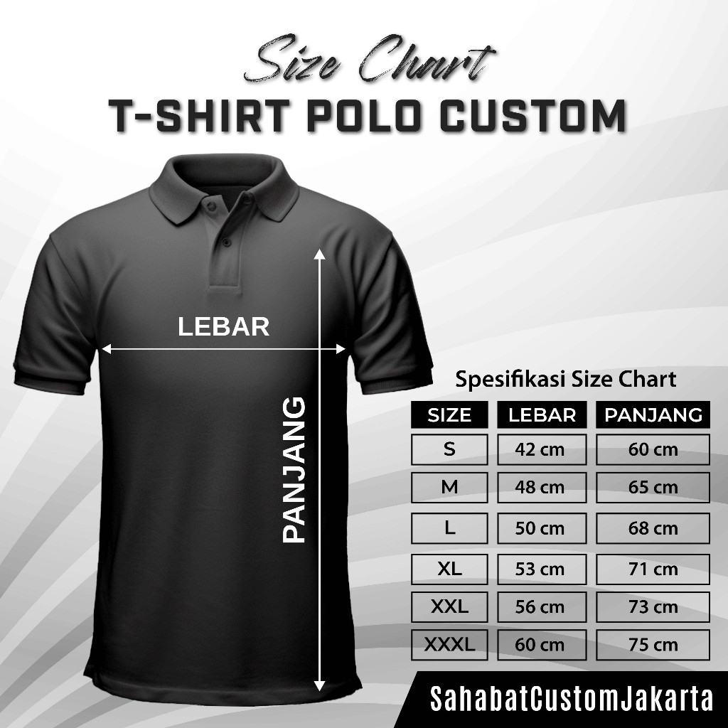Jual Custom Sablon DTF Kaos Polo Kerah Pria Wanita | Shopee Indonesia