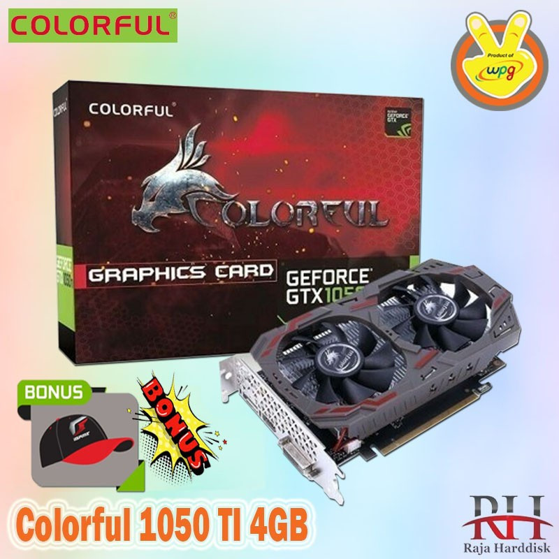 Jual VGA Colorful Geforce GTX 1050 Ti 4GB - 4 GB GDDR5 | Shopee Indonesia