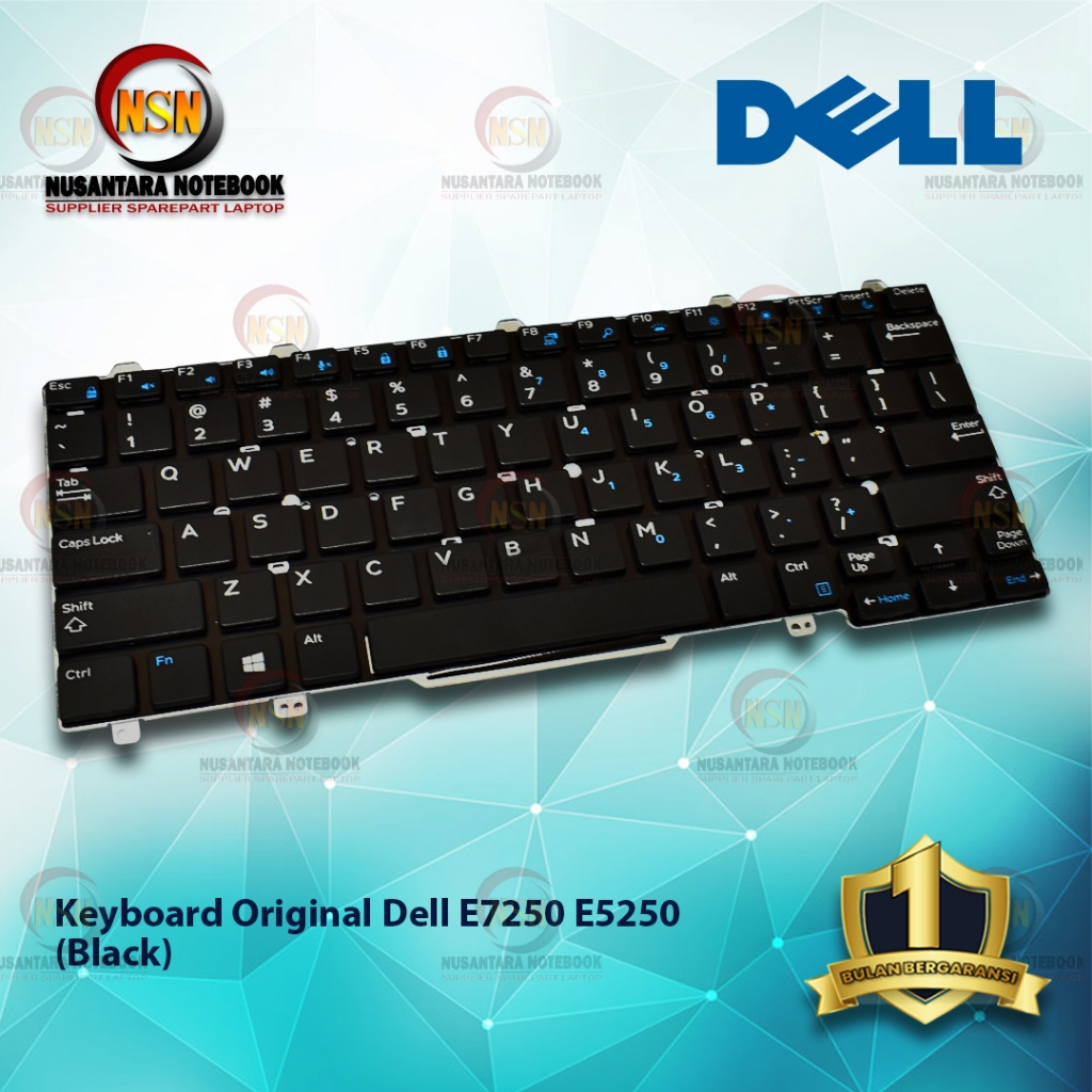 Jual Keyboard Original Laptop For E7250 E5250 (Black) | Shopee Indonesia