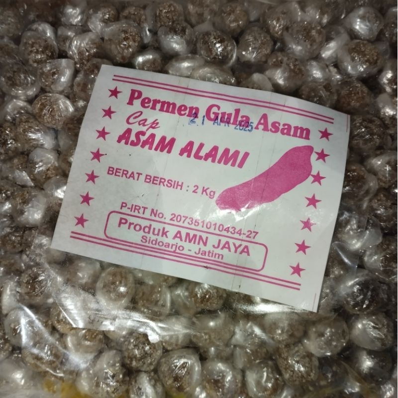 Jual Permen Gula Asam Cap Asam Alami 200g | Shopee Indonesia