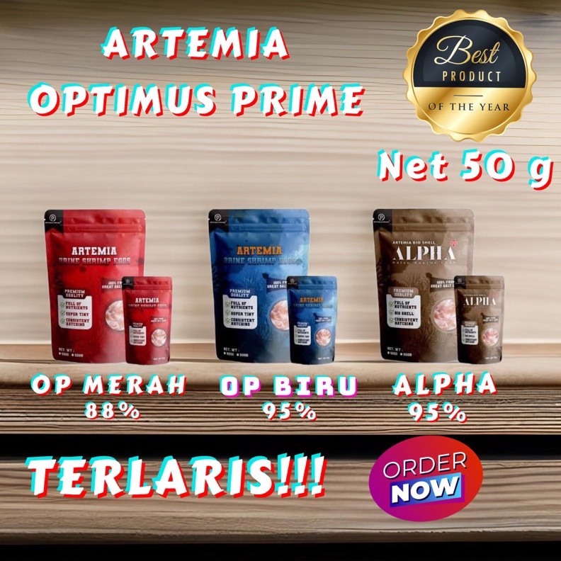 Jual ART B59F Artemia Optimus Prime Net 5 GramAlternatif Artemia ...