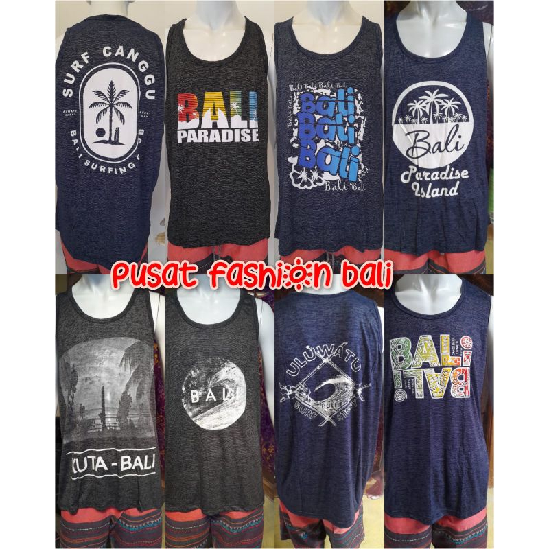 Jual Singlet bali jumbo Kaos singlet bali Kaos singlet kata-kata bali ...