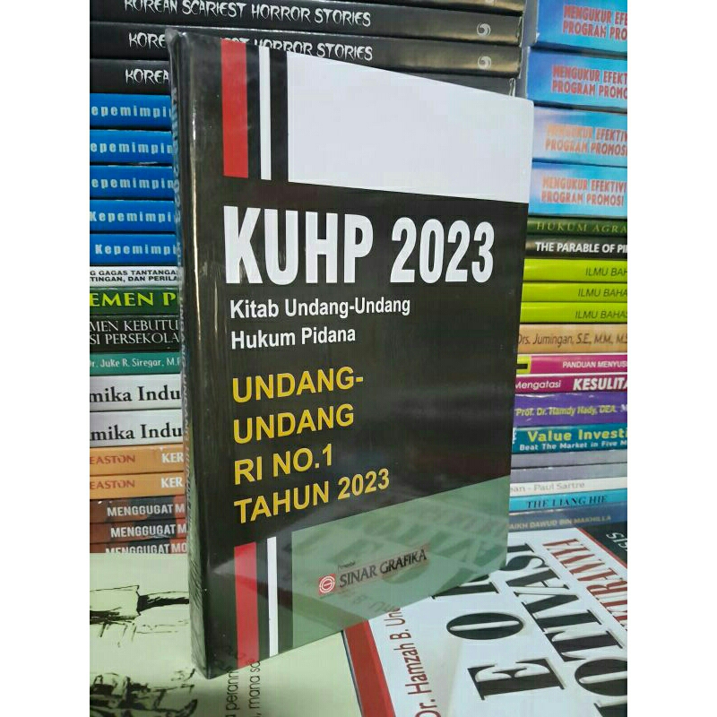 Jual KUHP 2023 Undang Undang RI NO 1 Tahun 2023 | Shopee Indonesia