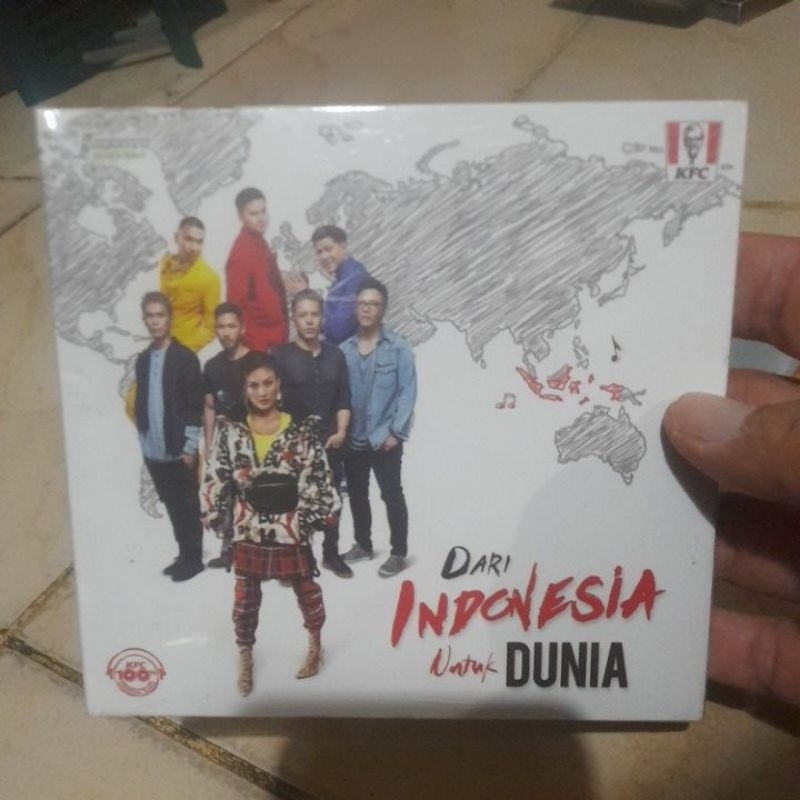 Jual cd musik kfc dari indonesia untuk dunia original segelan (CD034 ...