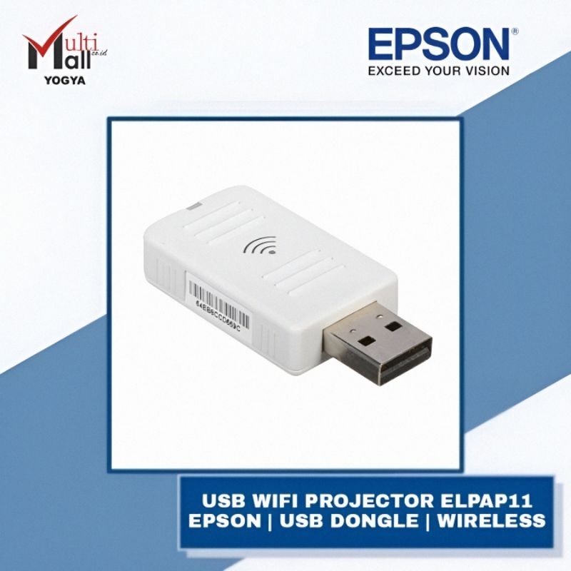 Jual Epson Elpap 11 USB WiFi Proyektor USB Dongle Compatible with PC or ...