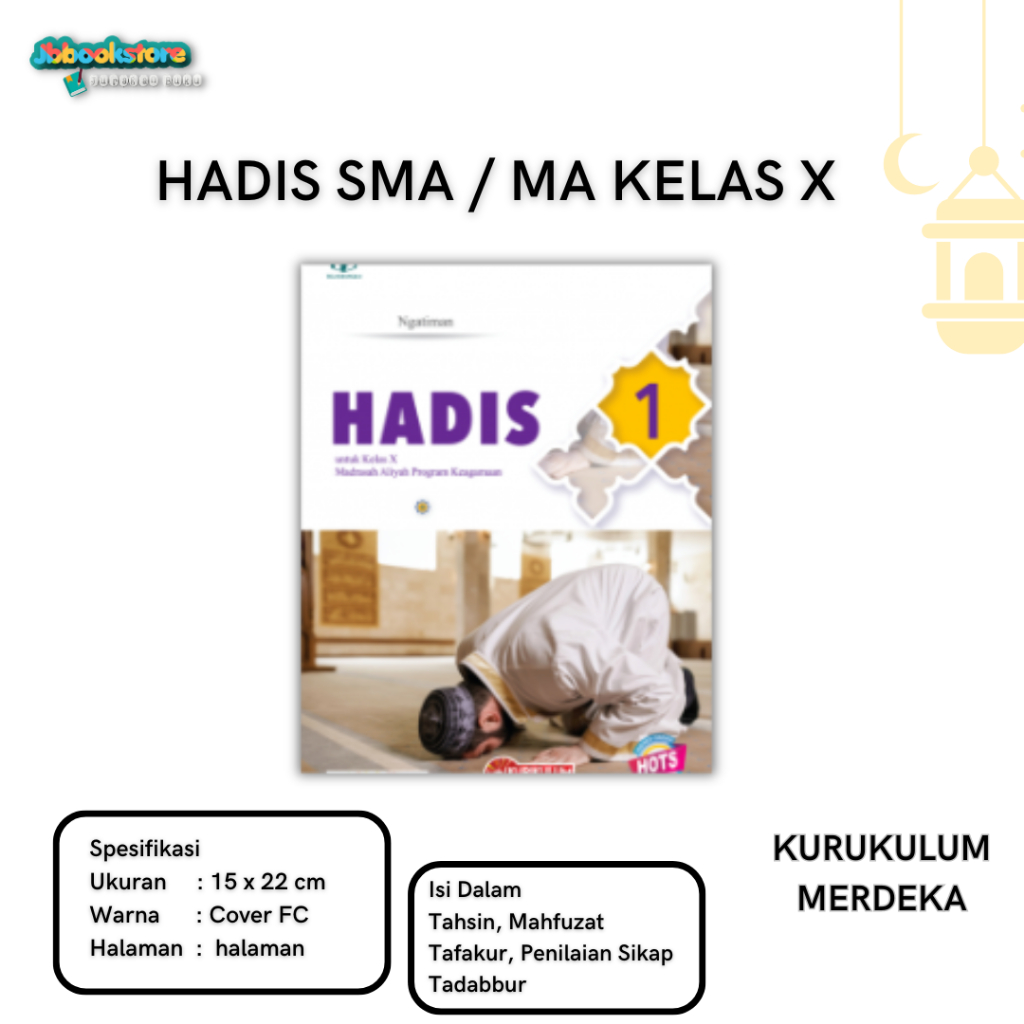 Jual Hadis SMA / Hadis Kelas 10, 11, 12 SMA / MA / Kurikulum Merdeka / Tiga Serangkai | Shopee ...
