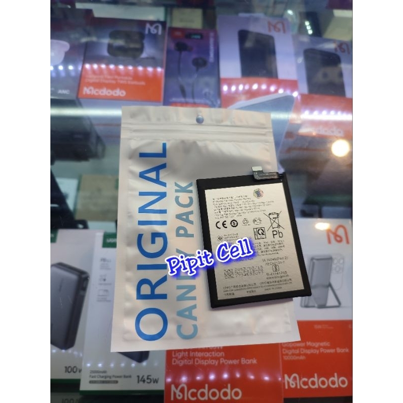 Jual Baterai Battery Reno 6 4G Reno 5 4G BLP819 ORIGINAL | Shopee Indonesia