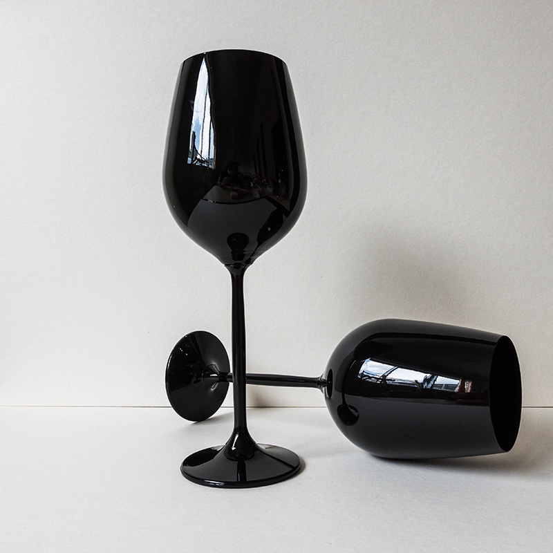 Jual Celtic Wine Glass/ Wine Glass Hitam/ Black Wine Glass/ Gelas pesta ...