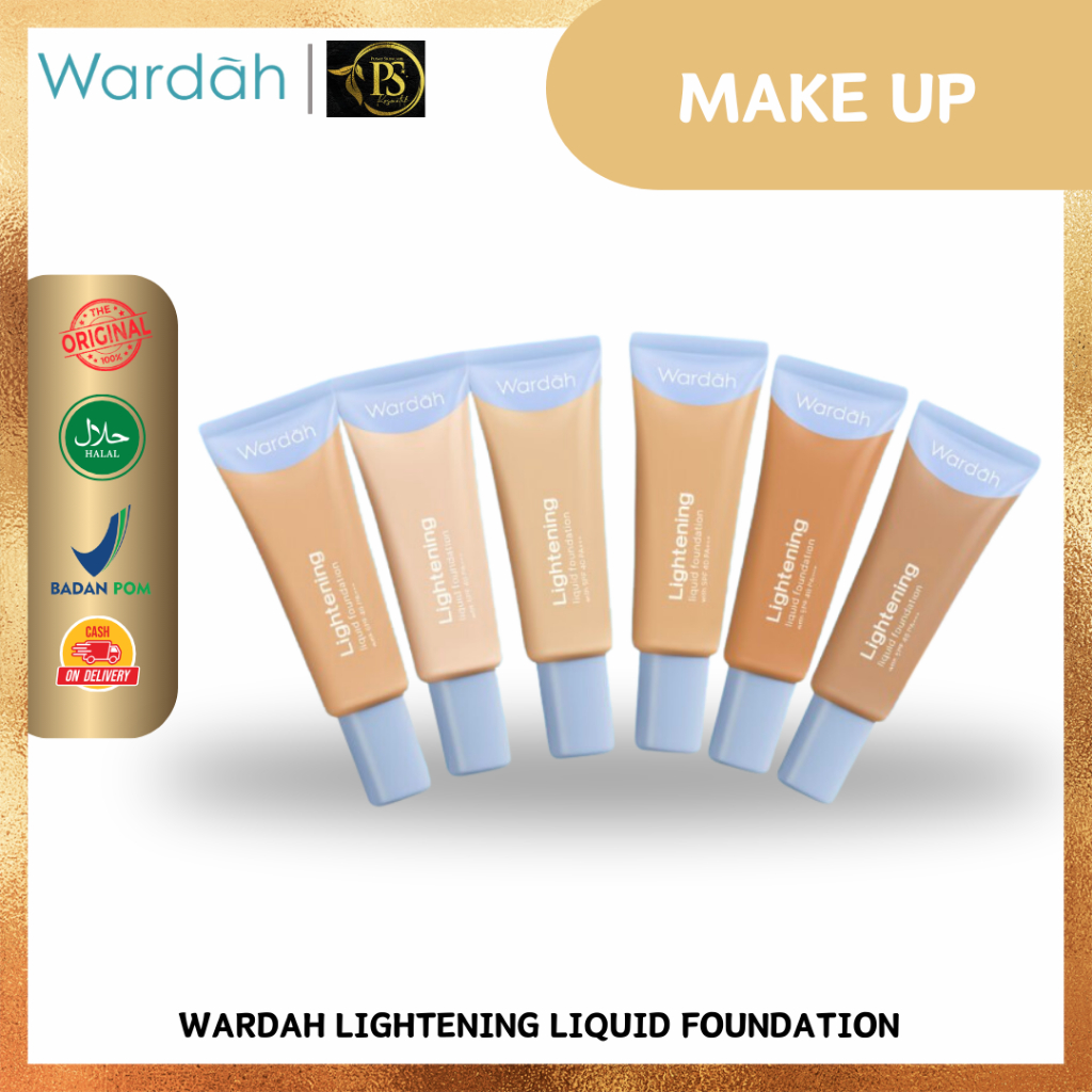 Jual Wardah Lightening Liquid Foundation | Special Edition Mini Size 6 ...