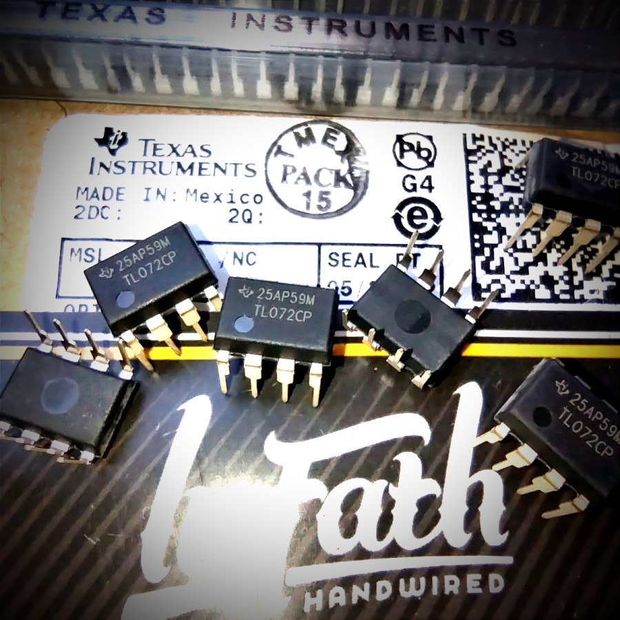 Jual InFath - TL072CP Asli Mexico Texas Instrument TL072 standar TL 072 ...