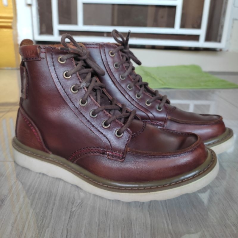 Jual CAT Caterpillar Moctoe Boots High Authentic Original Size 42 ...