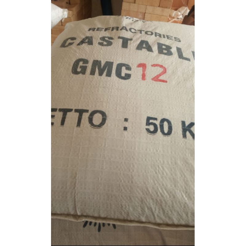 Jual SEMEN CASTABLE C-12, Eceran Per 5 kg, Khusus untuk COR (bertahan ...