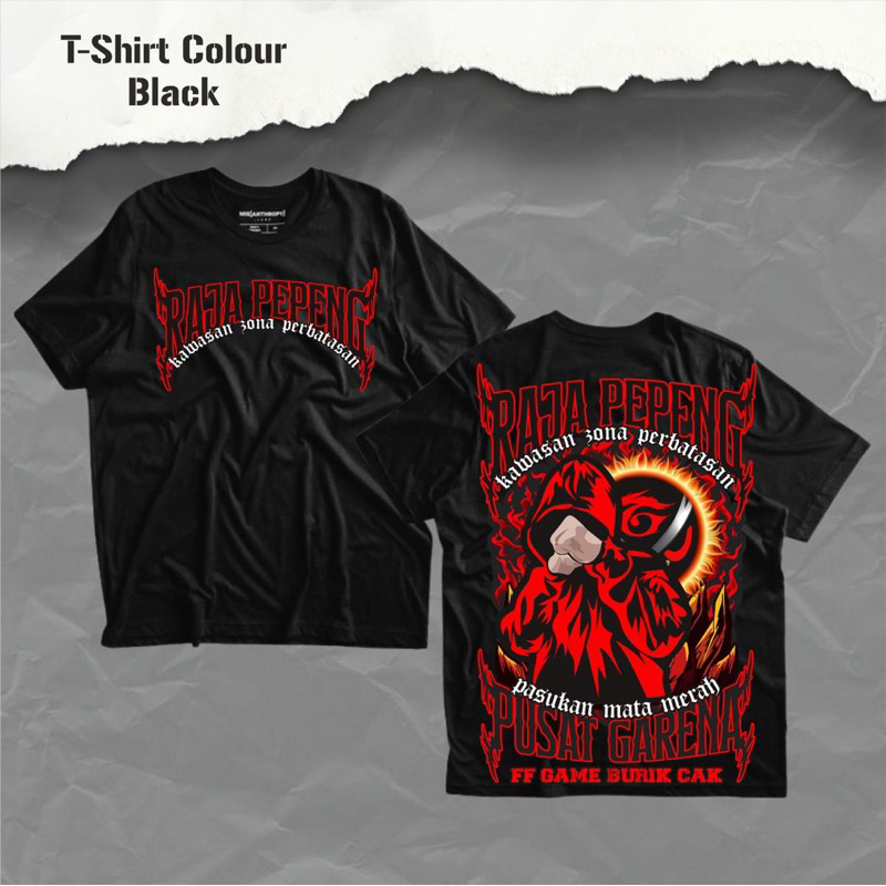 Jual Kaos Netral Raja Pepeng Kawasan Zona Perbatasan Kaos Distro Desain ...