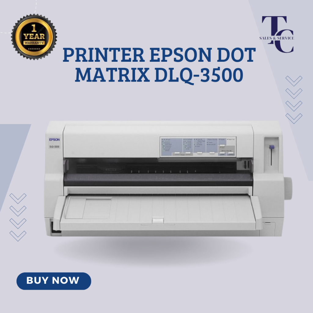 Jual Printer Epson Dot Matrix DLQ-3500 | Shopee Indonesia