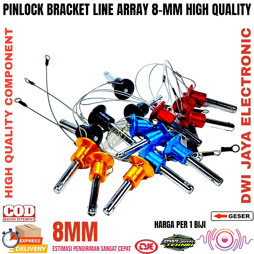 Jual Pinlock Bracket Line Array 8mm Pinlok Ukuran 8 mm High Quality ...