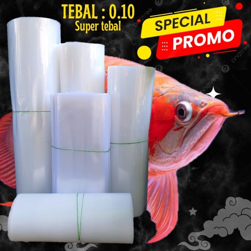 Jual PROMO PLASTIK PACKING IKAN SUPER TEBAL 0.10 | Shopee Indonesia
