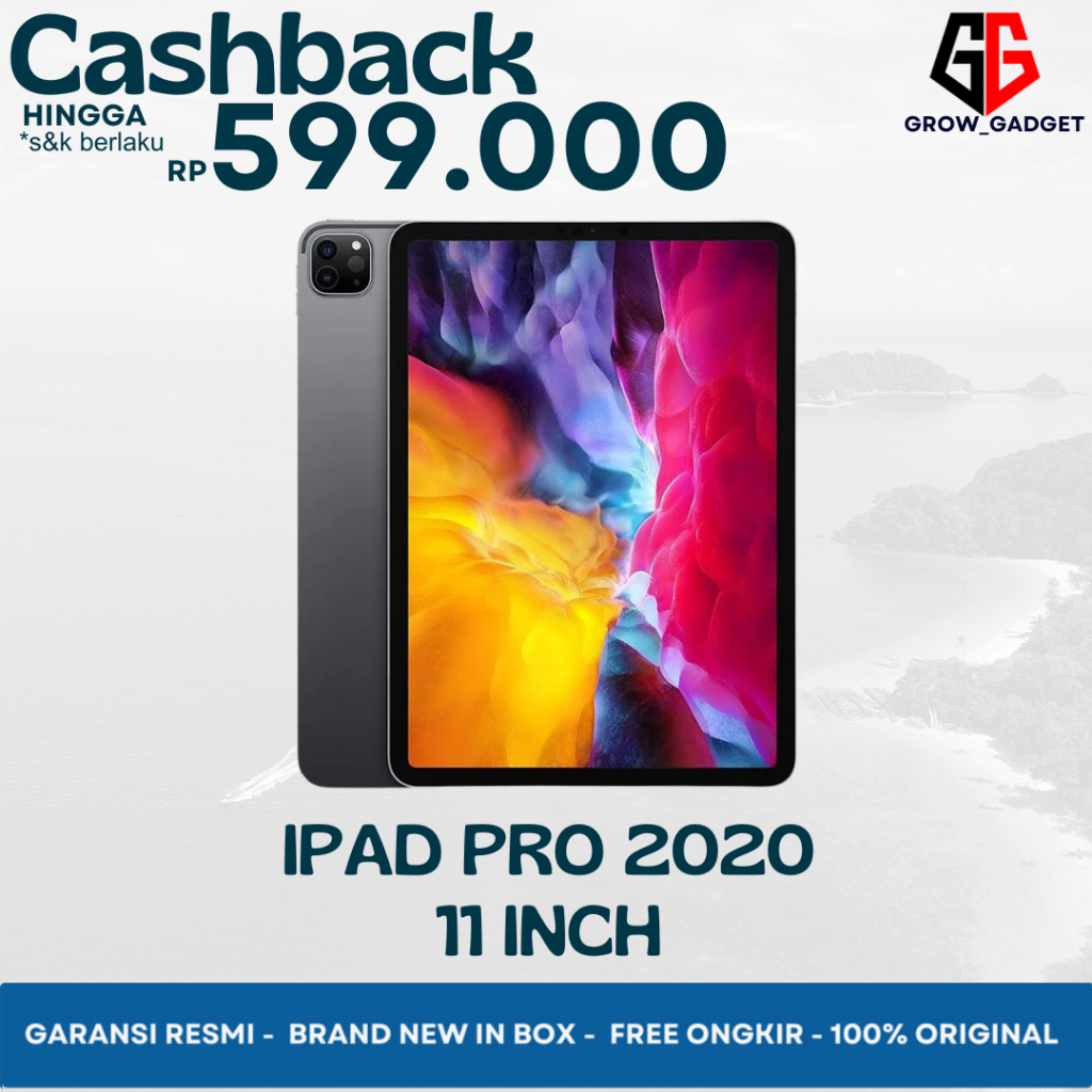 Jual Apple iPad Pro 2020 11" inch 128GB Wifi Cellular / Second Fullset ...