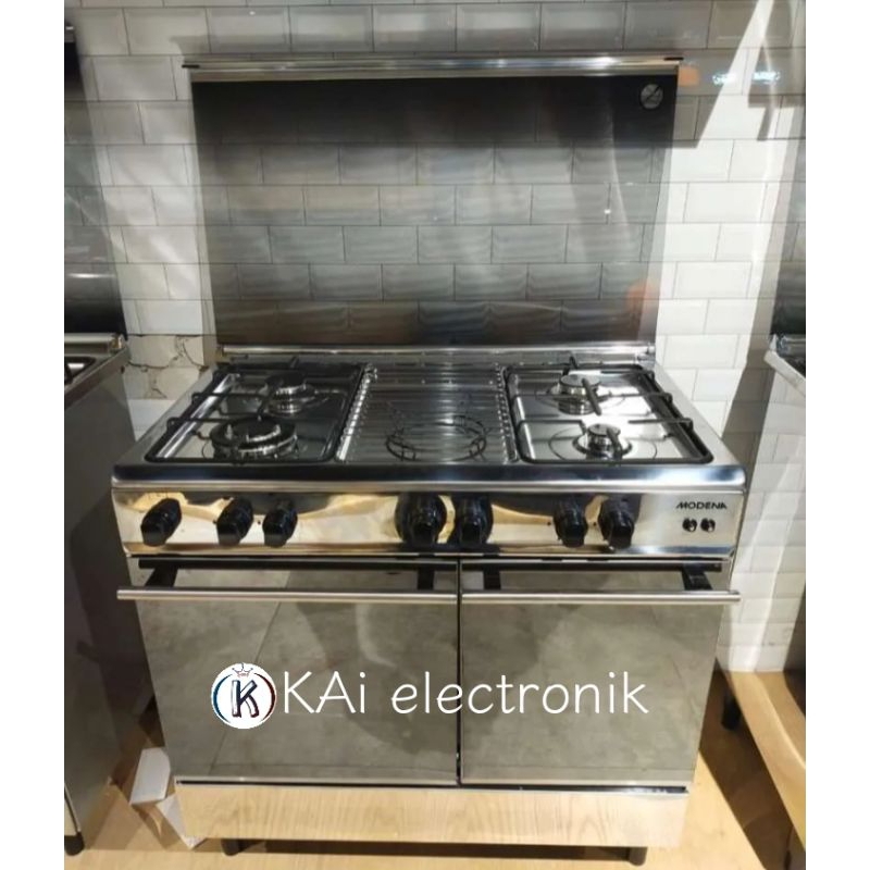 Jual kompor gas freestanding modena 4 tungku FC9942S | Shopee Indonesia