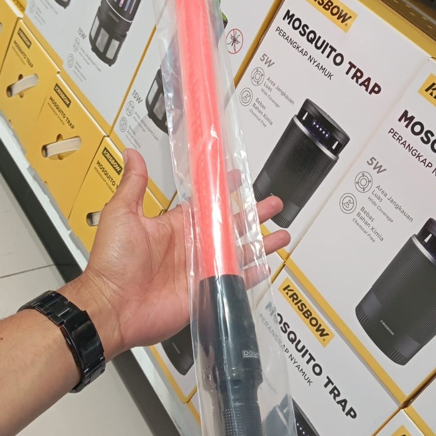 Jual Krisbow Powerlite Tongkat Lalu Lintas Baton 21 Cm Merah - Krisbow ...