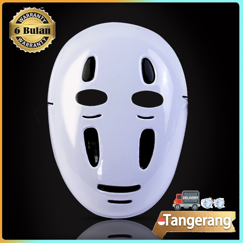 Jual Topeng No Face Spirited Away Topeng Anime Cosplay Kaonashi Mask ...