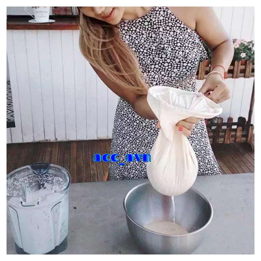 Jual Kain Saringan Susu Kedelai Nilon Reusable Mesh 200 20x30cm ...