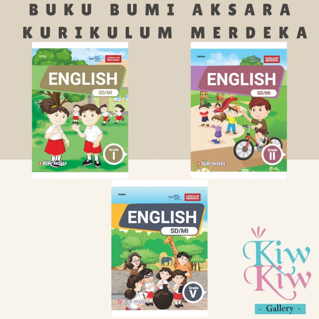 Jual Buku English, Bahasa Inggris Kelas 1, 2, 3, 4, 5, 6 SD/MI Kurikulum Merdeka - Bumi Aksara ...