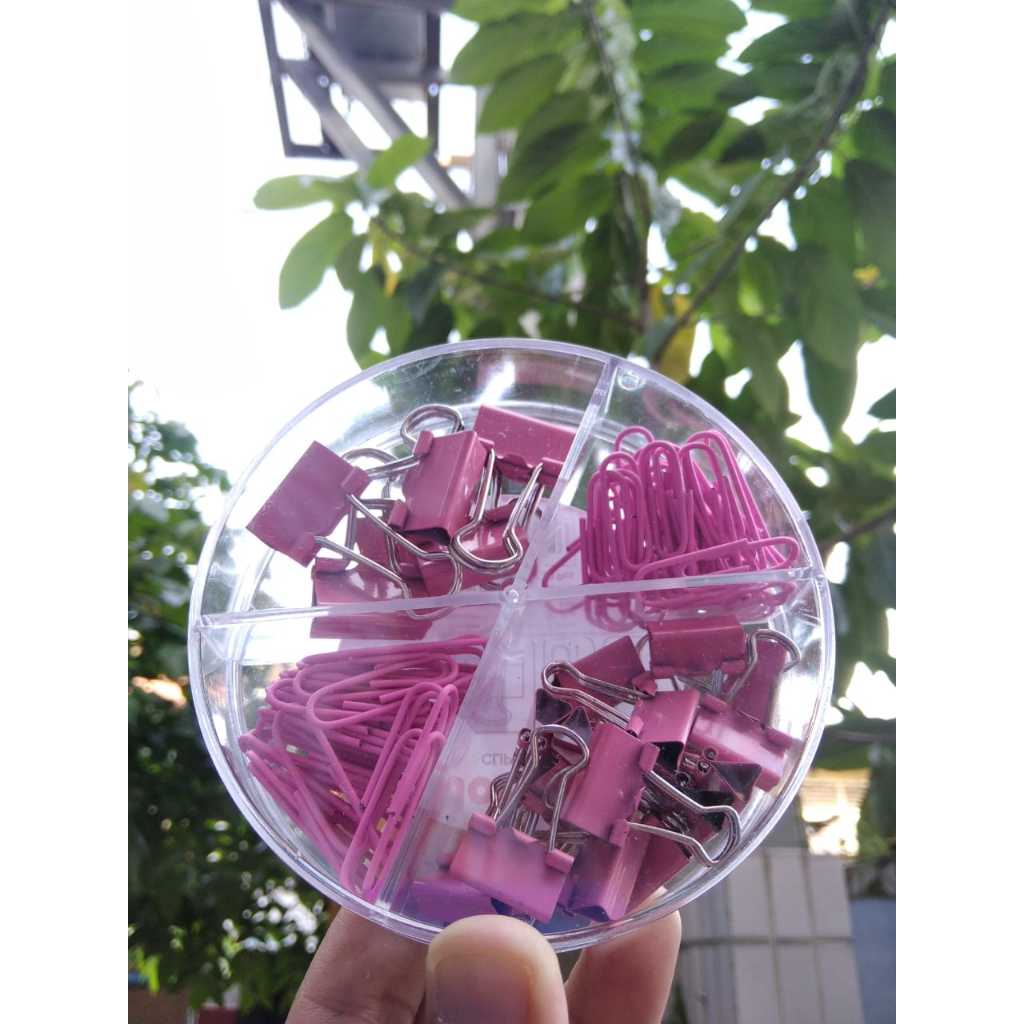 Jual Binder Paper Clip Set CLIP-470~471 | Set Penjepit Kertas / PAPER ...