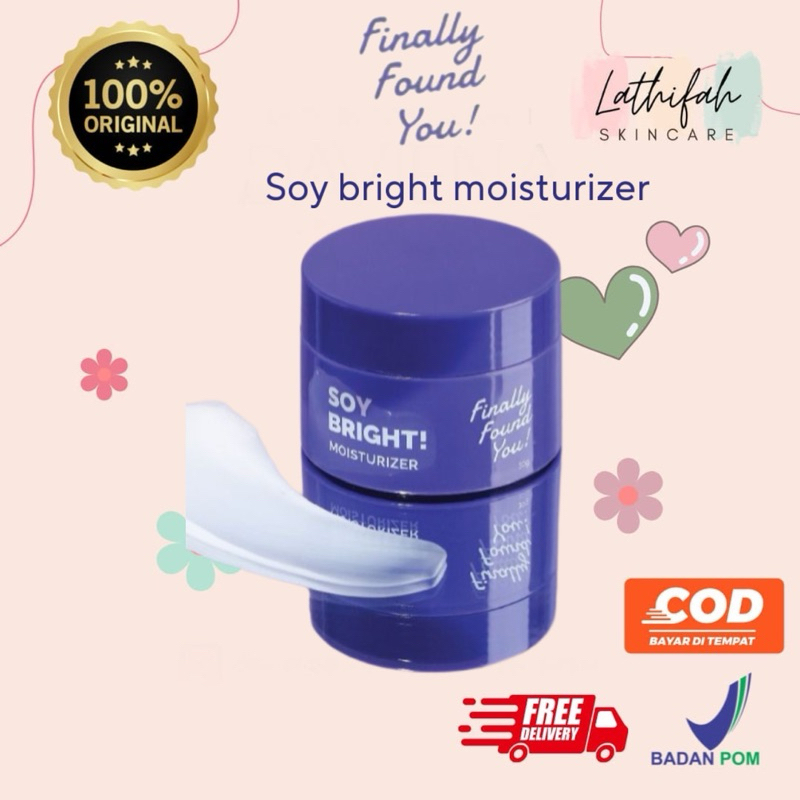 Jual Finally Found You! SOY BRIGHT! Moisturizer 30gr | soy bright ... Jual Finally Found You! SOY BRIGHT! Moisturizer 30gr | soy bright ...