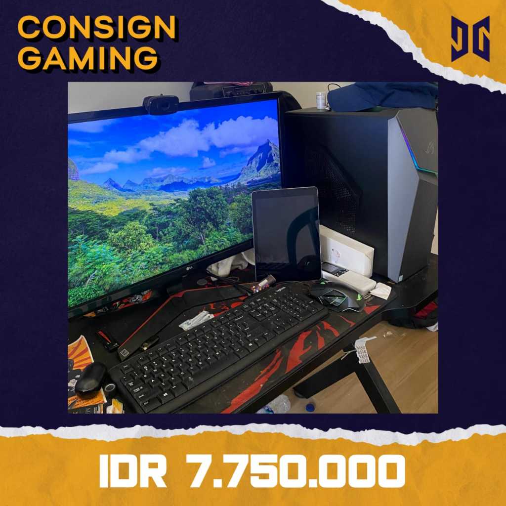 Jual PC ASUS ROG GL10CS + MONITOR 75HZ ( CODE : TR554 ) | Shopee Indonesia