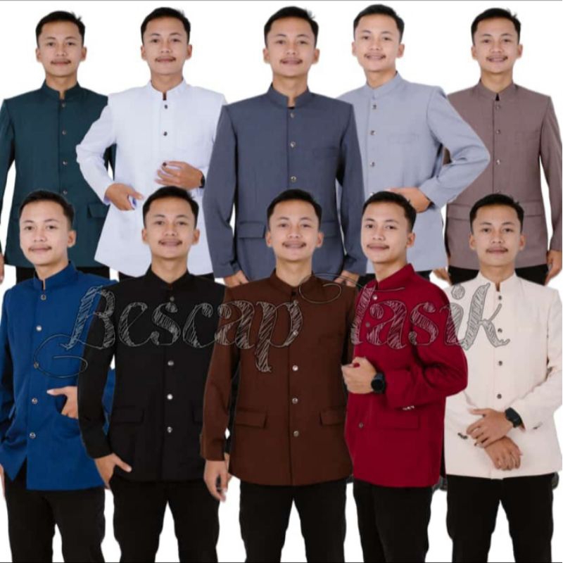 Jual Bescap Tasik || Jas Koko Polos Premium Terlaris Jasko Polos Motif ...