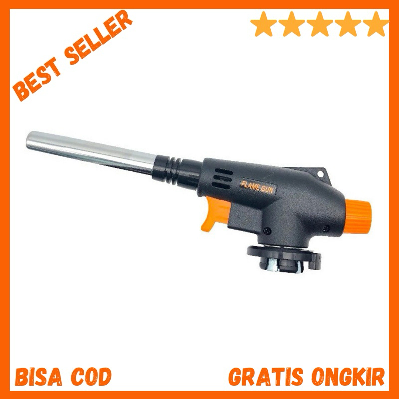 Jual Kepala Gas Butane Cyclone Flame Torch Jet Fire Gun - 930 - Black | Shopee Indonesia