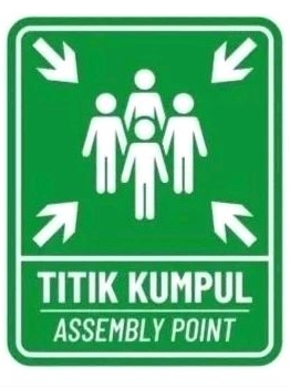 Jual PAPAN DAN PLANG TITIK KUMPUL/JALUR EVAKUASI/ASSEMBLY POINT ...