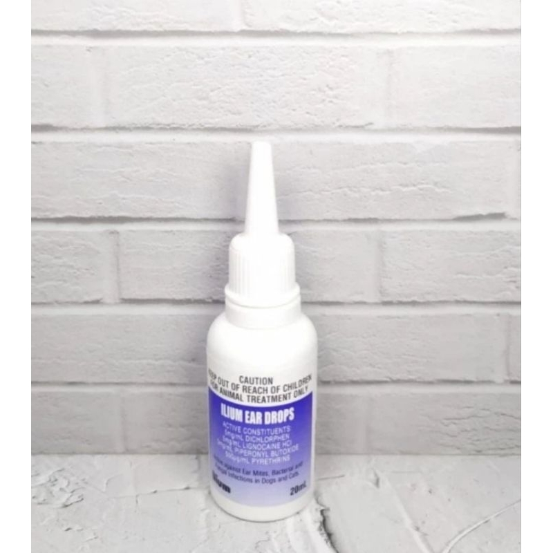 Jual Ilium Ears Drops 20ml Obat Tetes Kuping Kucing Dan Anjing 20ml ...