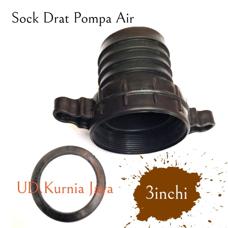 Jual sock drat pompa air alkon 3inchi nepel pompa Air 3inch | Shopee ...