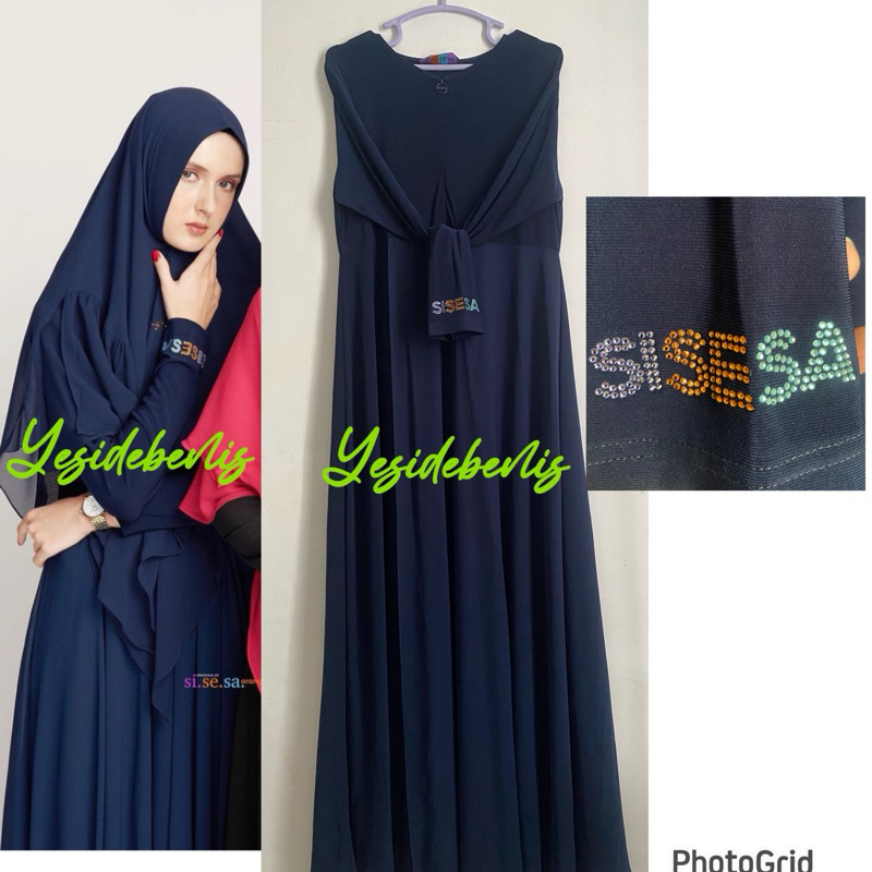 Jual PRELOVED DRESS SISESA ORIGINAL WARNA NAVY BLUE ( MULUS) | Shopee ...