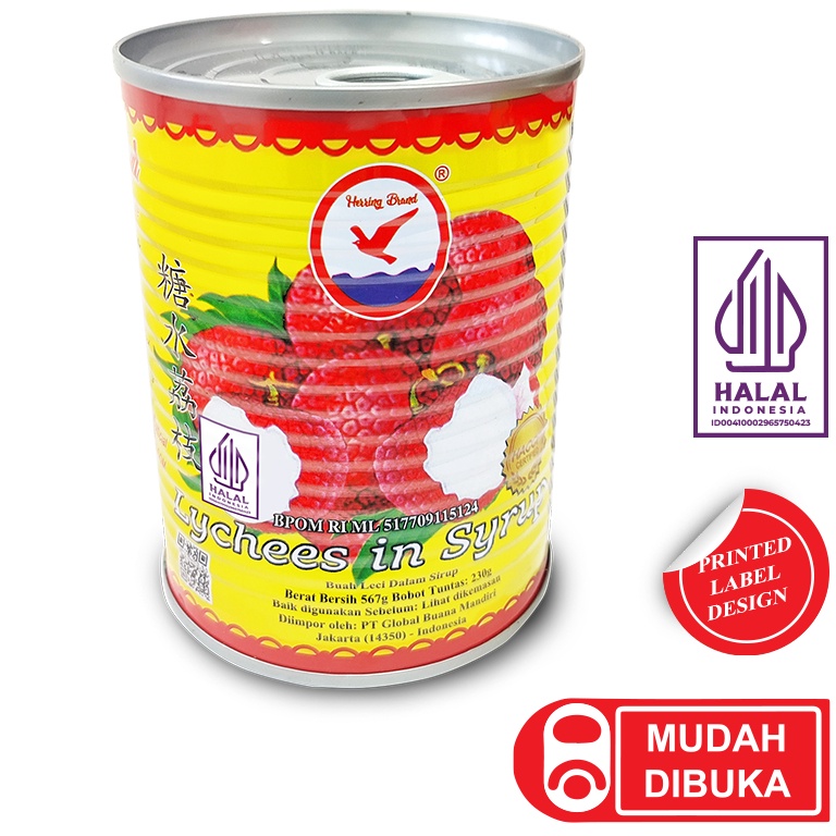 Jual Harga Miring Leci Lychee Kaleng Herring 567gr | Shopee Indonesia