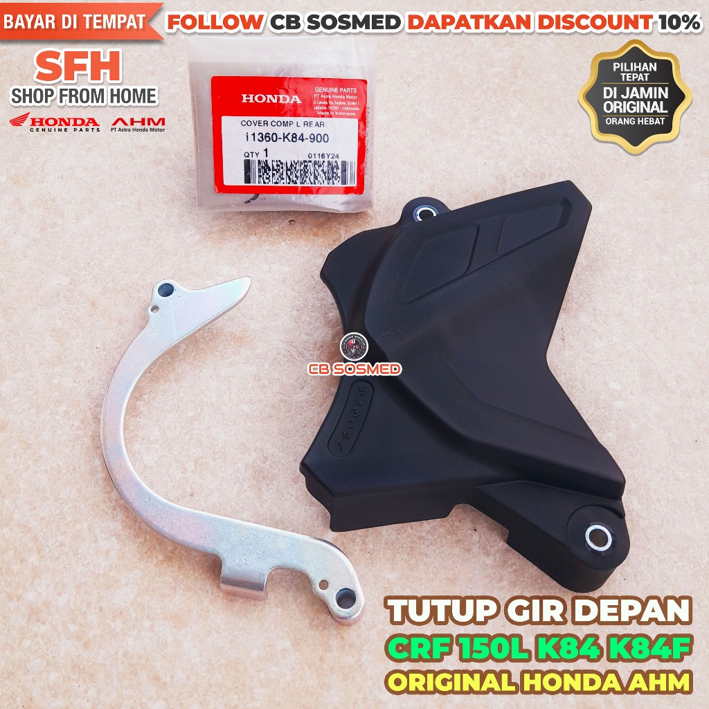 Jual Tutup Gir Depan CRF 150L K84 Cover Gear Depan CRF150L K84F 2017 ...