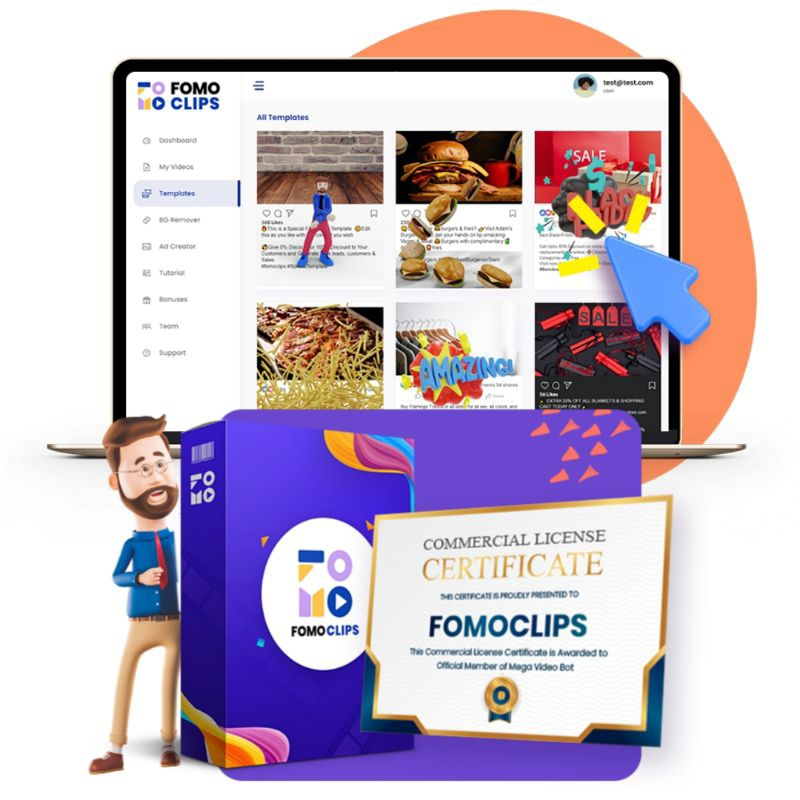 Jual FOMO Clips - Buat video scroll-stopping yang membuat iklan atau ...