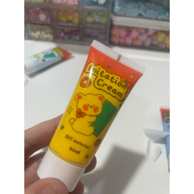 Jual Deco Cream/Liquid Cream/Fake Whipped Cream/Simulatian Cream/Deco ...