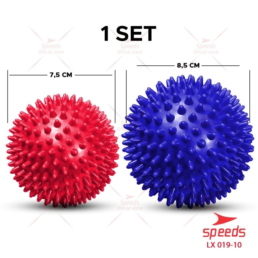 Jual Bola Duri Terapi - Spiky Massage Ball Bola Terapi Pijat speeds PVC ...