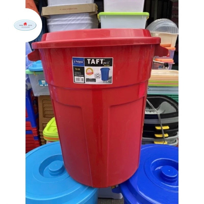 Jual ember 80liter tutup warna dx taiwan / tong air jumbo / ember ...