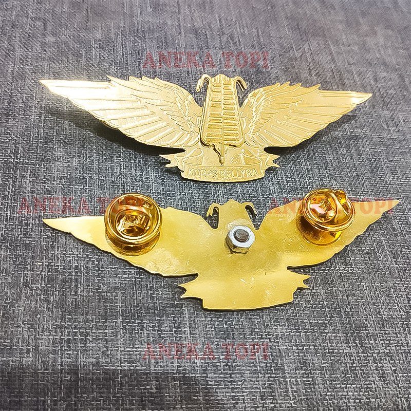 Jual Pin Wing Logo Korps Bellyra Wing Korps Bellyra Gold - Aneka Topi ...