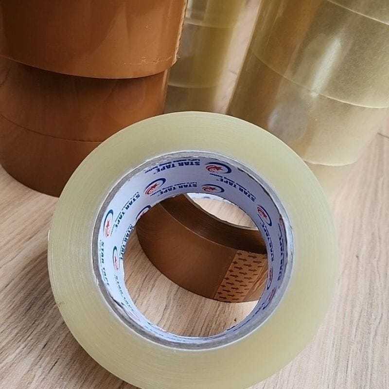 Jual Lakban Star Tape 45mm x 100yard ( Plakban / Isolasi OPP ) | Shopee ...