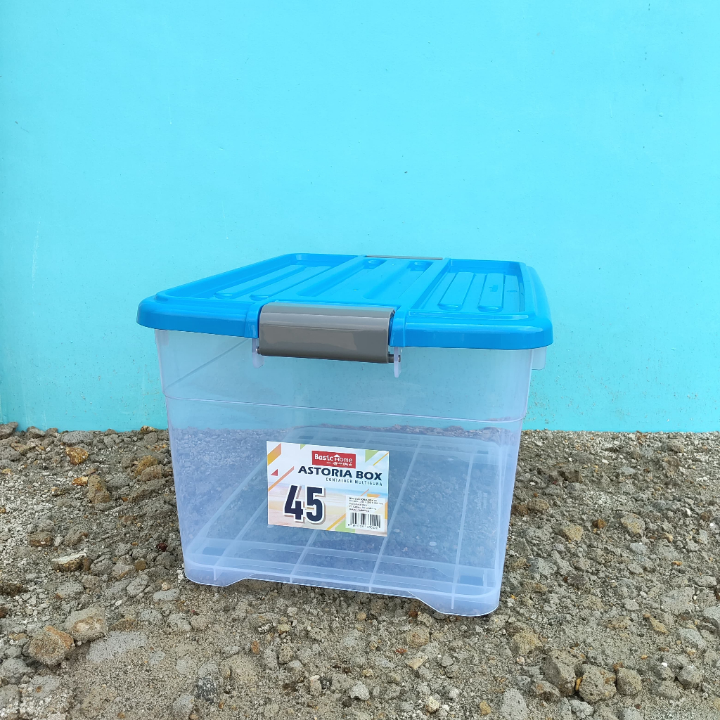 Jual Basic Home Lionstar Astoria Box Container ukuran 45 Liter Box ...