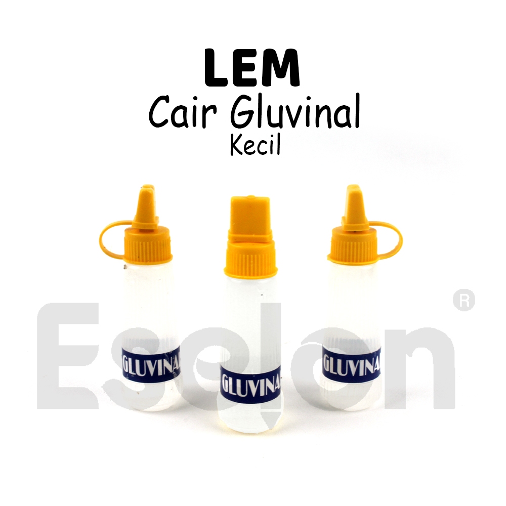 Jual Lem kertas / Lem cair KECIL / Lem gluvinal / lem serbaguna ...