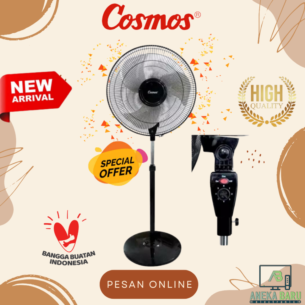 Jual [READY & COD] Cosmos Tornado Stand Fan TIF-1801 / TIF1801 / TIF ...