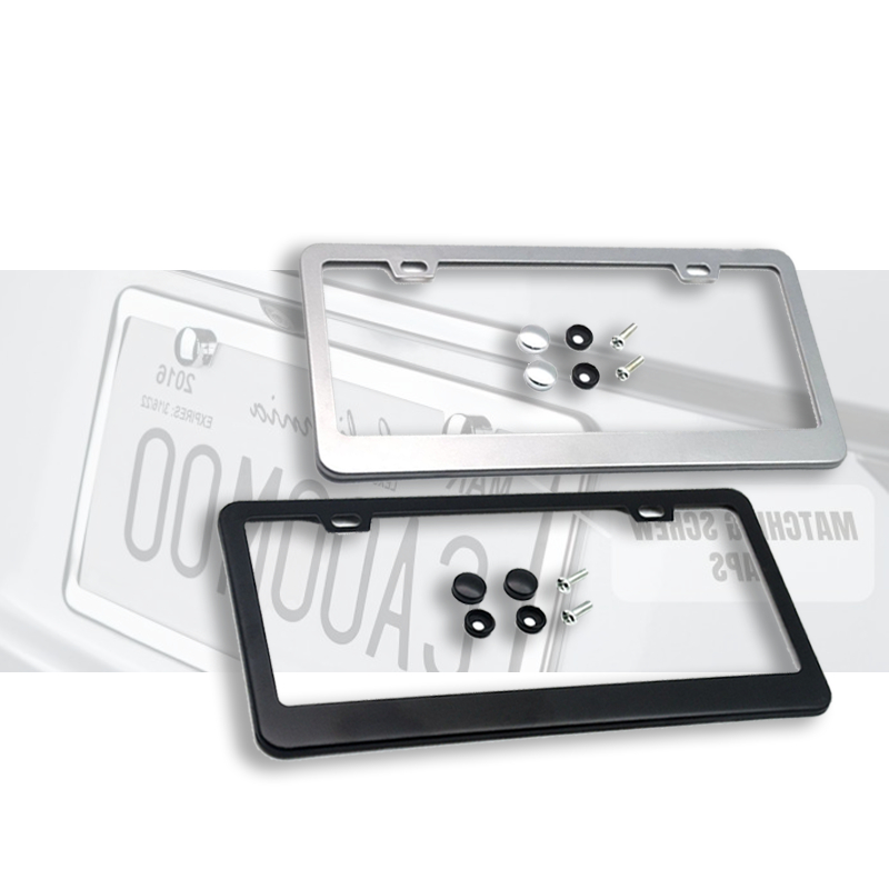 Jual Frame Plat Nomor Mobil Dengan Sekrup Us Plat nomor mobil ...