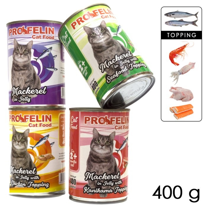 Jual Profelin MACKEREL in Jelly with Topping SEAFOOD/CHICKEN/KANIKAMA ...