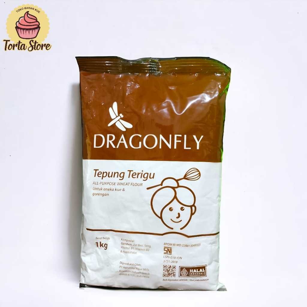 Jual Tepung terigu dragonfly 1kg | Shopee Indonesia